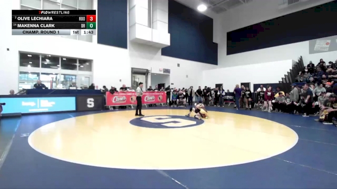 105 lbs Champ. Round 1 - Olive Lechiara, Temecula Valley vs Makenna ...