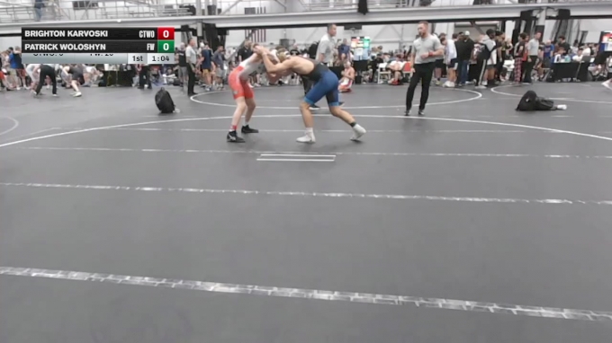 144 lbs Semis & 1st Wrestleback (8 Team) - Patrick Woloshyn, Freakztyle Wrestling vs Brighton ...