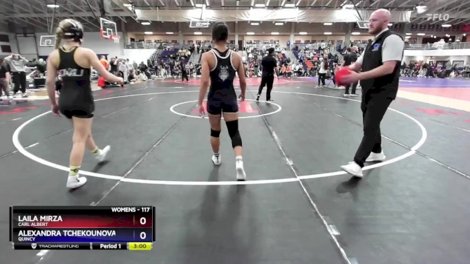 117 lbs Cons. Round 3 - Laila Mirza, Carl Albert vs Alexandra ...