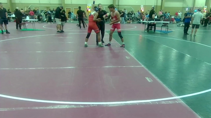 138 lbs Final - Clinton Thompson Jr, Quest For Gold vs Armand Williams ...