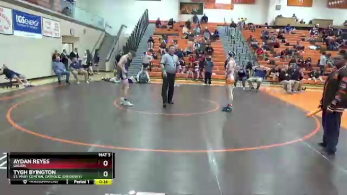 138 lbs Cons. Semi - Aydan Reyes, Galion vs Tygh Byington, St. Mary ...
