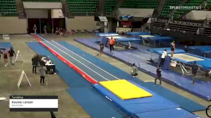Kaylee Larson - Tumbling, World Elite - 2021 Elite Challenge