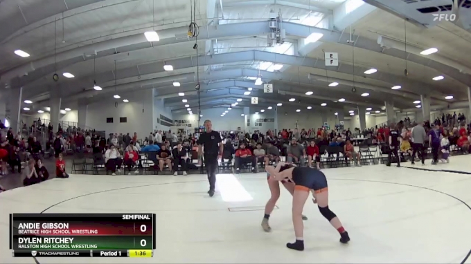 143 lbs Semifinal - Dylen Ritchey, Ralston High School Wrestling vs ...