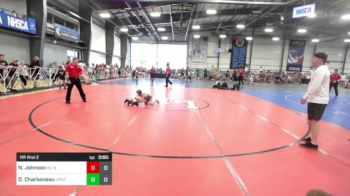 52 lbs Rr Rnd 2 - Daniel Charboneau, Upstate Uprising White vs Nick ...