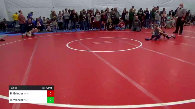 62 lbs Round Of 16 - Benjamin Grieder, Bear vs Ryker Wenzel, Vienna