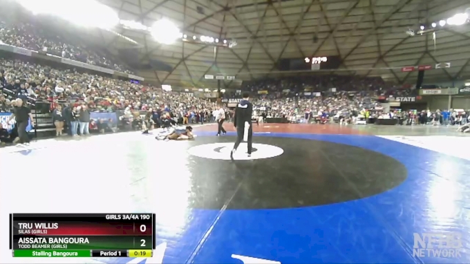 Girls 3A/4A 190 Cons. Semi - Aissata Bangoura, Todd Beamer (Girls) vs ...