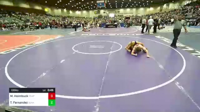 135 lbs Consi Of 64 #2 - Maverick Heimbuck, Scappoose Wrestling vs ...