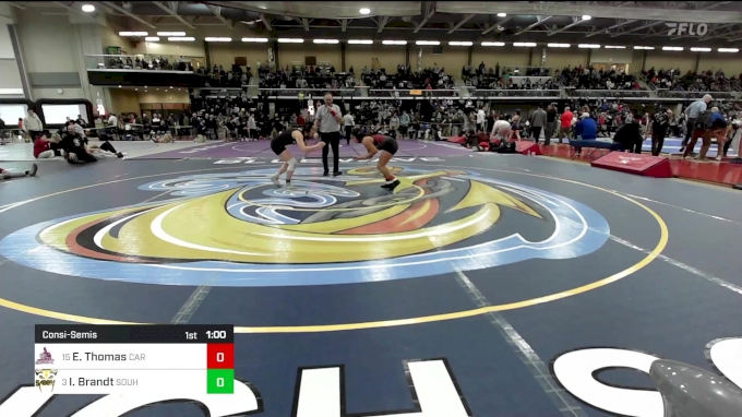 145 lbs Consolation - Elena Thomas, Carver vs Isabelle Brandt, Souhegan