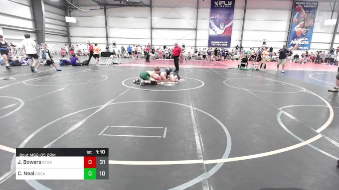 170 lbs Rr Rnd 2 - J.T. Bowers, Storm Wrestling Center vs Caleb Neal ...