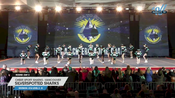 Cheer Sport Sharks - Vancouver - SilverSpotted Sharks [2023 U16 Level 2 ...