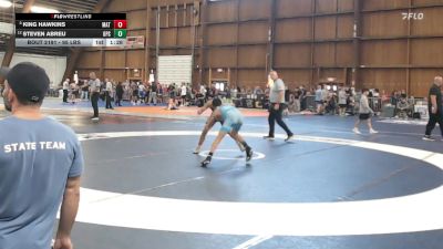 95 lbs Semifinal - King Hawkins, Mat Assassins Wc vs Steven Abreu, Gps ...