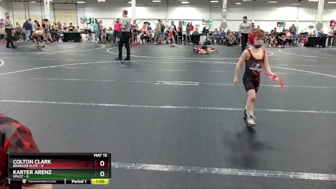 44-48 lbs Round 2 - Colton Clark, Brawler Elite vs Karter Arenz, Spazz