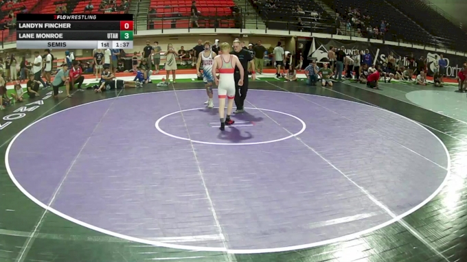 126 lbs Semis - Lane Monroe, Utah vs Landyn Fincher