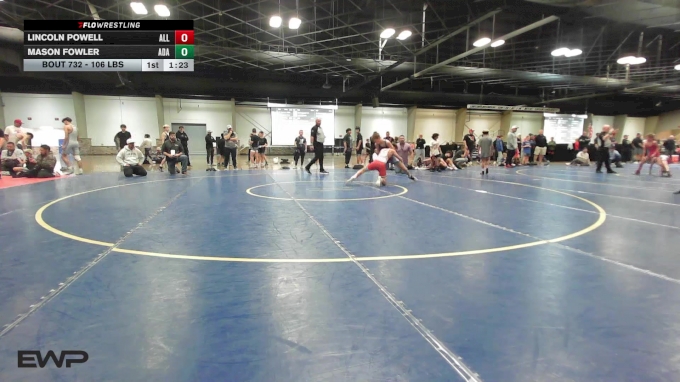 106 lbs Rr Rnd 5 - Lincoln Powell, All American Wrestling vs Mason ...