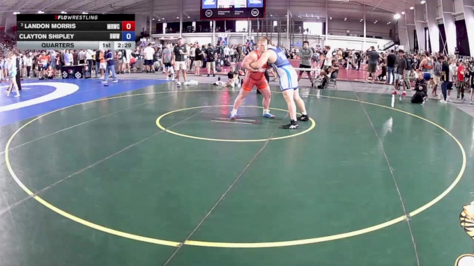 285 lbs Quarters - Landon Morris, Michigan Revolution Wrestling Club vs ...