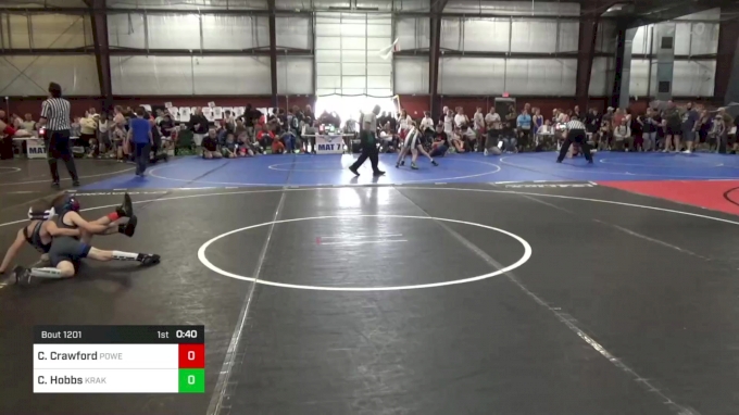 52 lbs Consi Of 16 #2 - Caleb Crawford, Power Half vs Connor Hobbs, Kraken