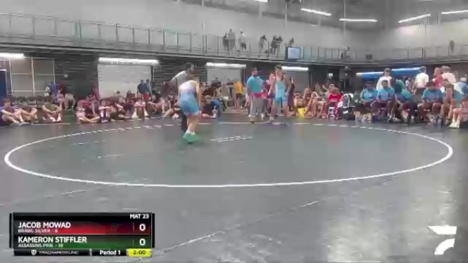 132 lbs Round 1 (6 Team) - Kameron Stiffler, Assassins Pink vs Jacob ...