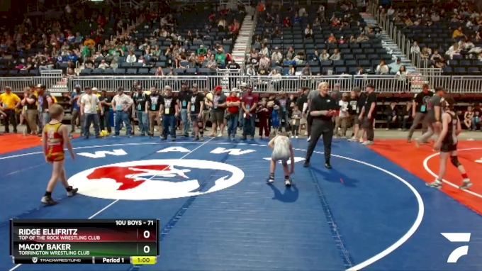 71 lbs 5th Place Match - Macoy Baker, Torrington Wrestling Club vs ...