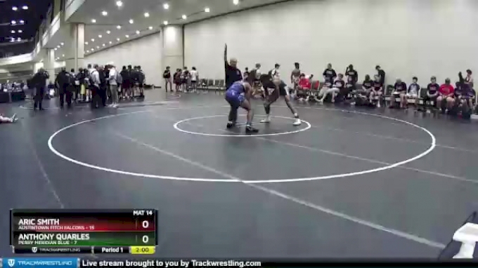 138 lbs Placement (16 Team) - Anthony Quarles, Perry Meridian Blue vs ...