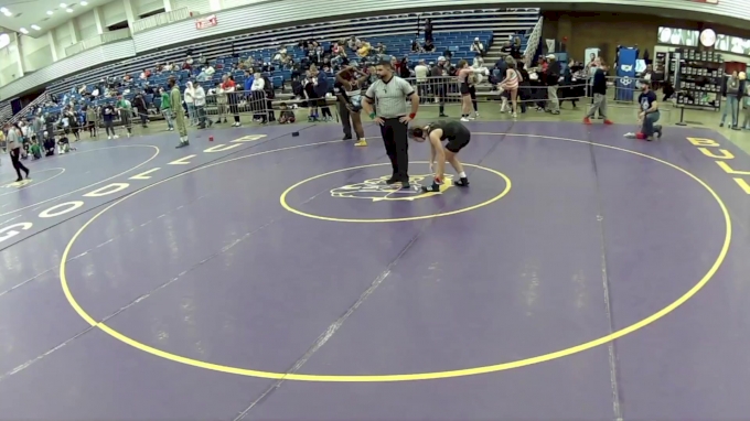 14U Girls - 130 lbs Champ. Round 2 - KiMorah Cathey, Hurricane ...