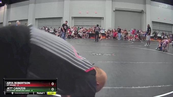 78 lbs Round 6 (10 Team) - Connor Collins, Backyard Brawlers Gold vs ...