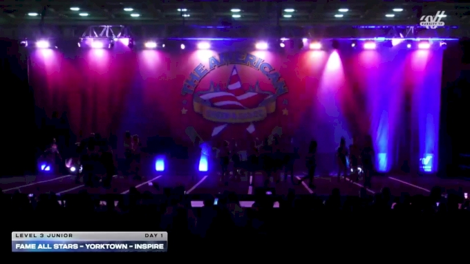 FAME All Stars - Yorktown - Inspire [2026 L3 Junior Day 1] 2026 The ...