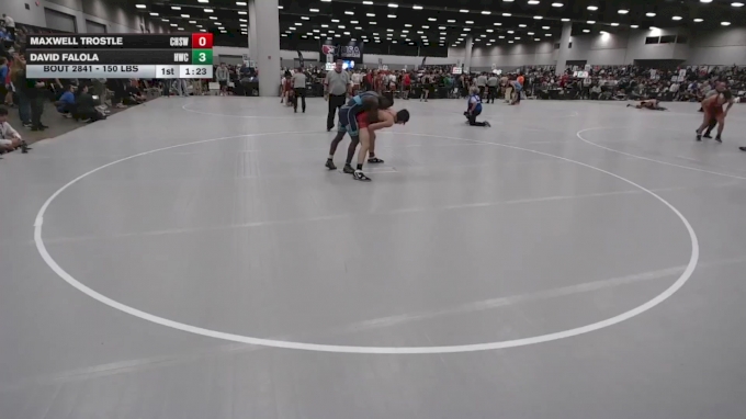 150 lbs Champ. Rd Of 128 - Maxwell Trostle, Caprock High School ...