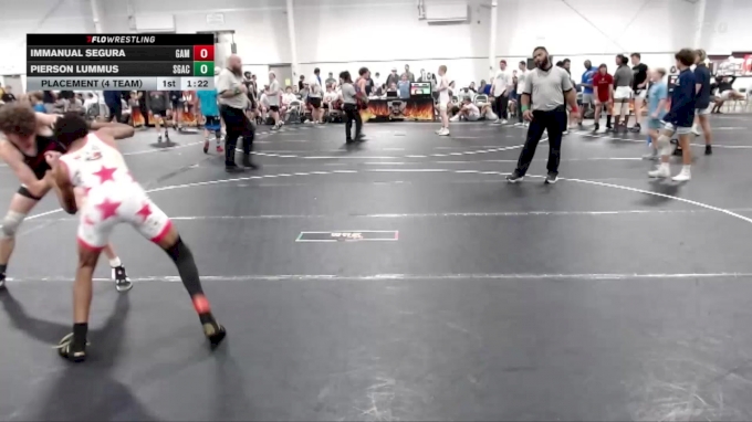 113 lbs Placement (4 Team) - Pierson Lummus, SGAC vs Immanual Segura ...