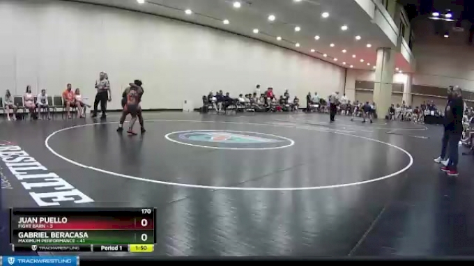 170 lbs Round 2 (10 Team) - Juan Puello, Fight Barn vs Gabriel Beracasa ...