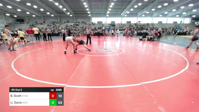 120 lbs Rr Rnd 2 - Brody Scott, Shore Thing Sharks vs Ulysses Davis ...