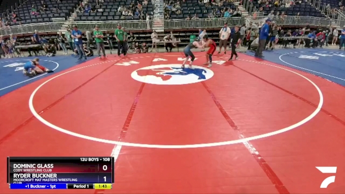 108 lbs 3rd Place Match - Dominic Glass, Cody Wrestling Club vs Ryder ...