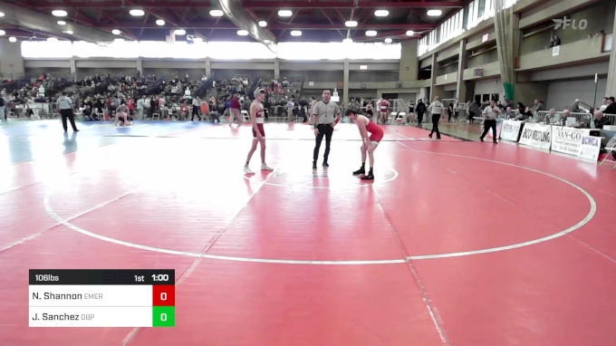 106 lbs Consi Of 8 #1 - Nate Shannon, Emerson/Park Ridge vs Jayden ...