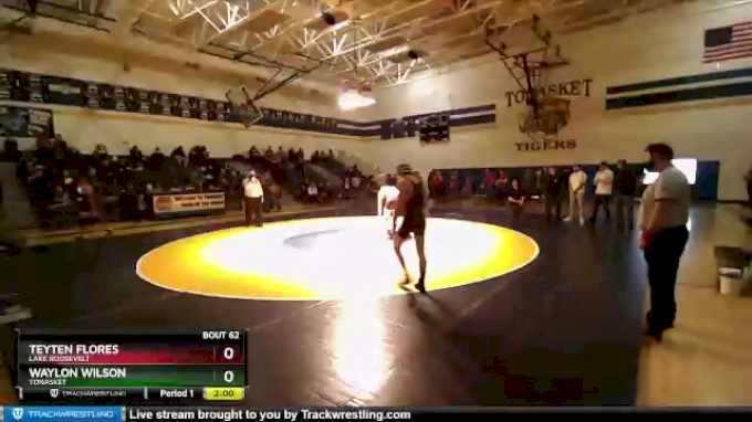138 lbs 1st Place Match - Waylon Wilson, Tonasket vs Teyten Flores ...
