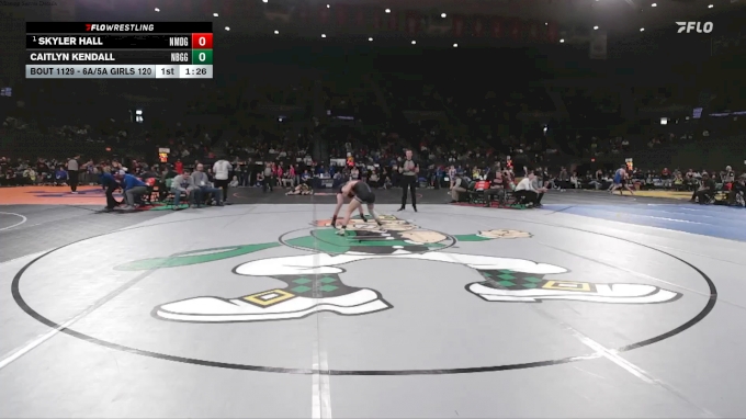 6A/5A Girls 120 Quarterfinal - Skyler Hall, North Medford Girls vs ...