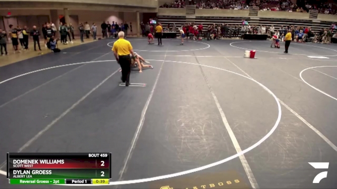 114 Championship Bracket Cons. Round 4 - Dylan Groess, Albert Lea vs ...