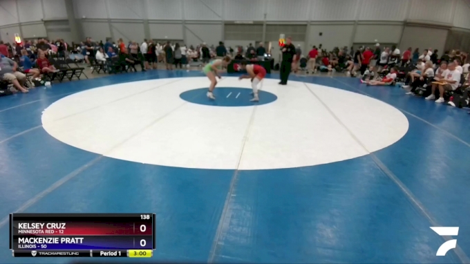138 lbs Quarters & 1st Wb (16 Team) - Kelsey Cruz, Minnesota Red vs ...