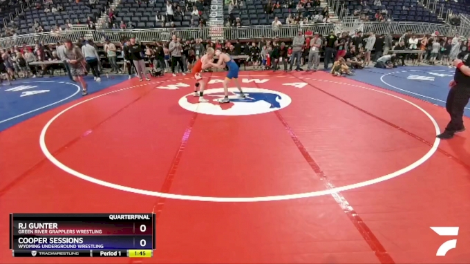 97 lbs Quarterfinal - Rj Gunter, Green River Grapplers Wrestling vs ...