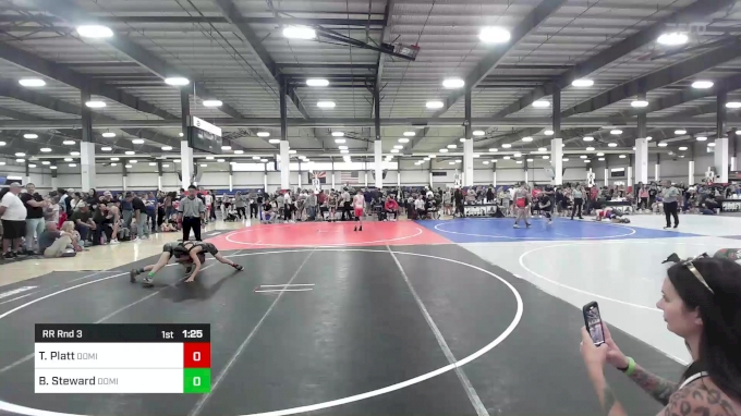 69 lbs Rr Rnd 3 - Timothy Platt, Dominate Club Wrestling vs Benjamin ...