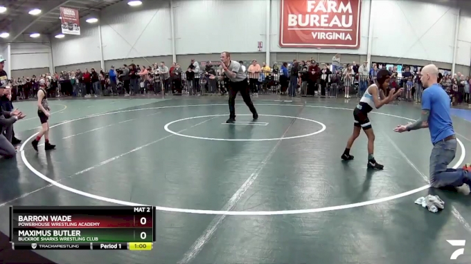 49 lbs Champ. Round 1 - Barron Wade, Powerhouse Wrestling Academy vs ...