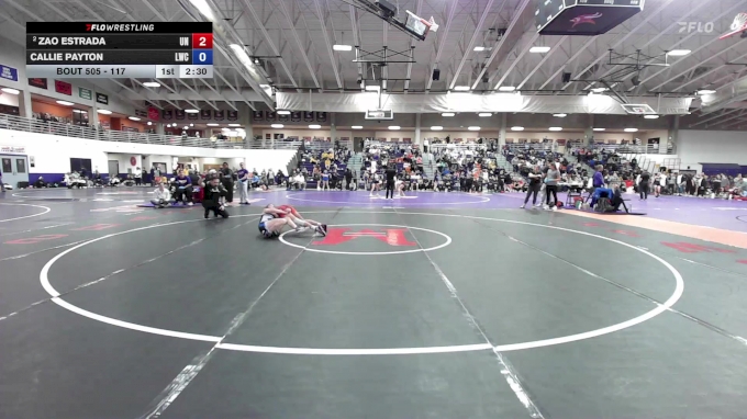 117 lbs Cons. Round 2 - Zao Estrada, Unattached vs Callie Payton ...