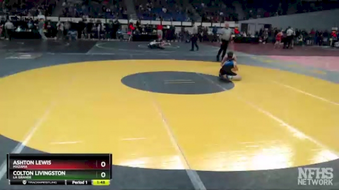 4A-113 lbs Champ. Round 1 - Colton Livingston, La Grande vs Ashton ...