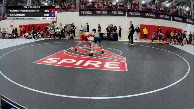 70 kg Quarters - Hunter Hollingsworth, Oklahoma Regional Training ...