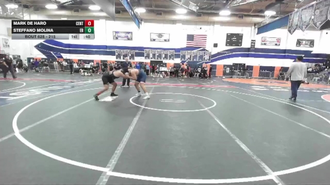 215 lbs Cons. Round 4 - Mark De Haro, Centennial (Corona) vs Steffano ...