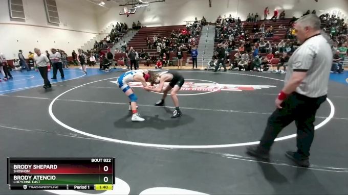 113 lbs 1st Place Match - Brody Atencio, Cheyenne East vs Brody Shepard ...