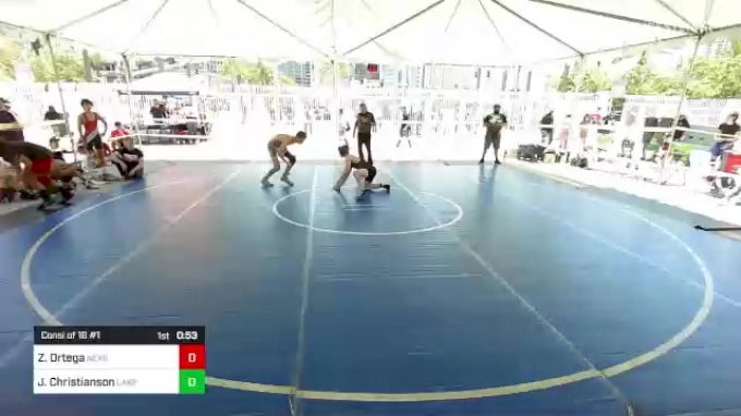 120 lbs Consi Of 16 #1 - Zakary Ortega, NexGen RTC vs Jacob ...