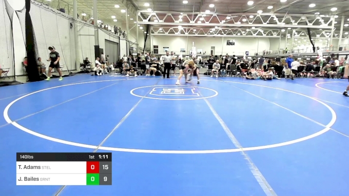 140 lbs Rr Rnd 3 - Tyler Adams, Steller Trained Crimson Dawn vs Jimmie Bailes, Joker GT