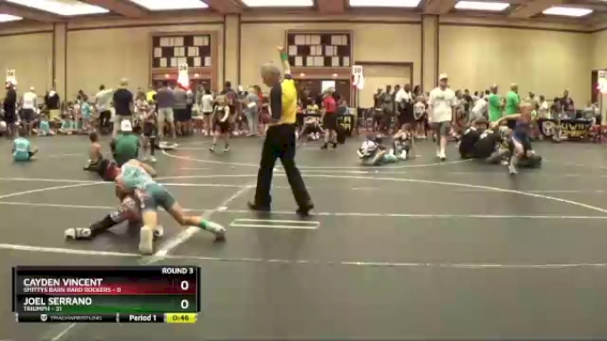 75 lbs Round 3 (6 Team) - Cayden Vincent, Smittys Barn Hard Rockers vs ...