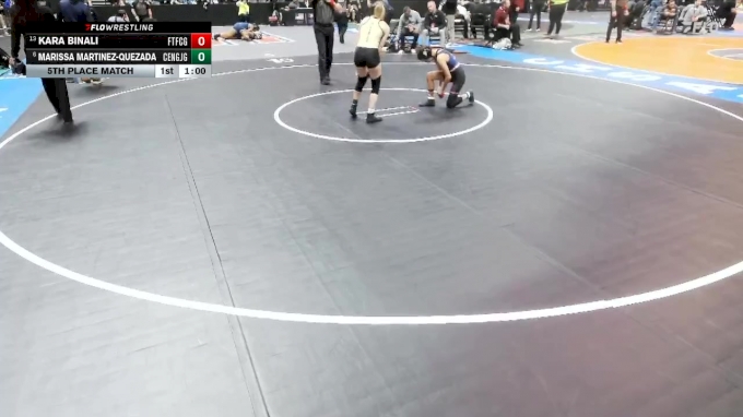 G100-5A 5th Place Match - Marissa Martinez-Quezada, Central-GJ Girls vs ...