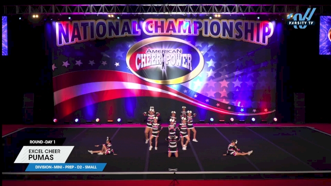 Excel Cheer - Pumas [2024 L1.1 Mini - PREP - D2 - Small Day 1] 2024 ...