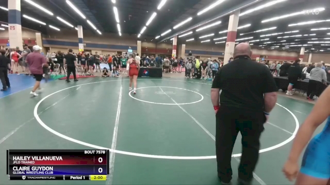 148 lbs Quarterfinal - Hailey Villanueva, Jflo Trained vs Claire Guydon ...